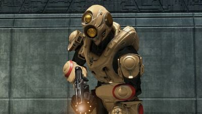 Ukala Workshop Breach Pistol - Weapon - Halopedia, the Halo wiki