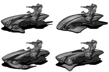 Rizvum-pattern Swift Tank - Vehicle - Halopedia, the Halo wiki