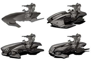 Rizvum-pattern Swift Tank - Vehicle - Halopedia, the Halo wiki