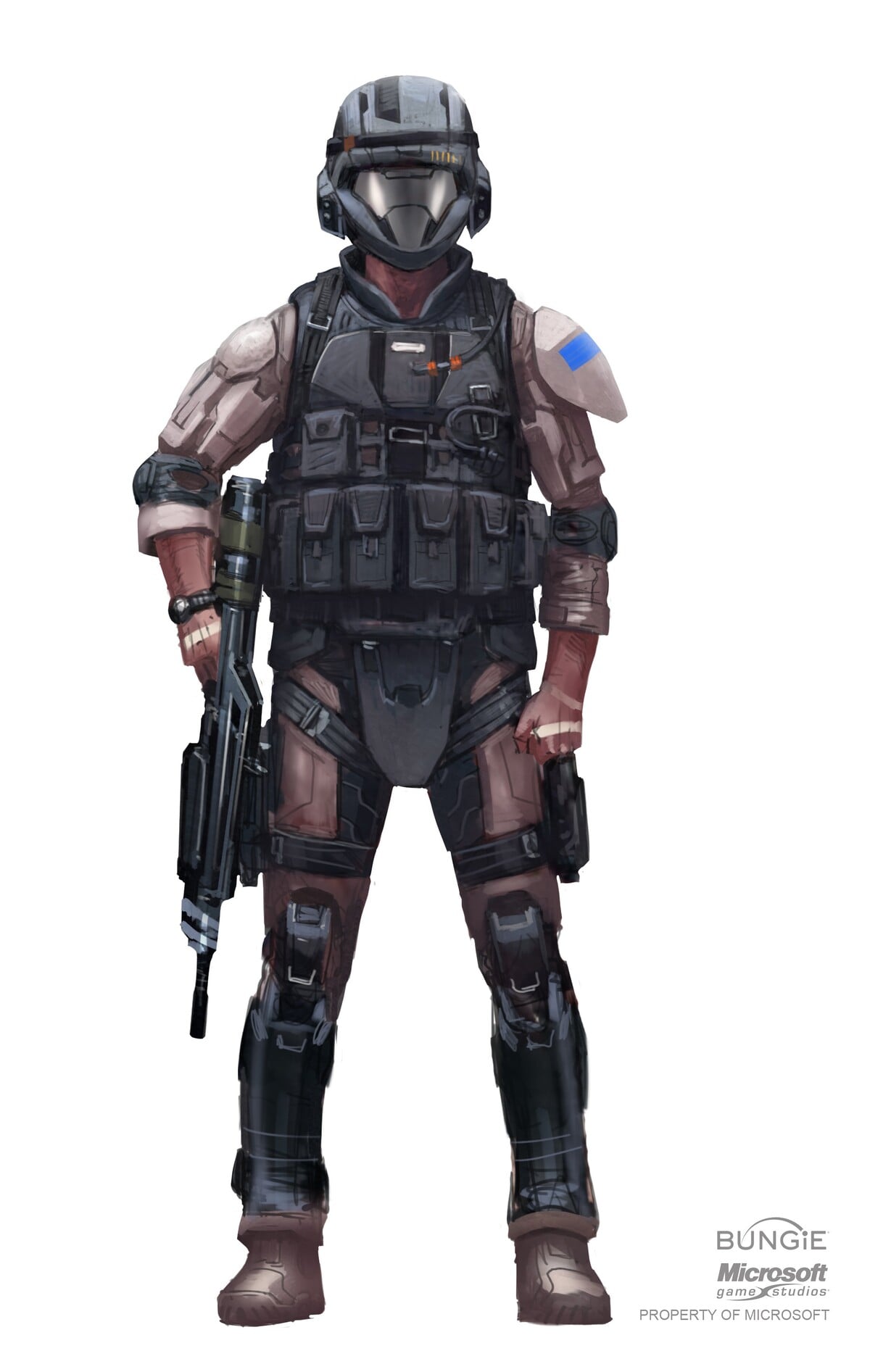 File:H3 ODST Concept 3.jpg - Halopedia, the Halo wiki