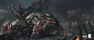 Gydrozka Workshop Siege Crawler - Vehicle - Halopedia, the Halo wiki