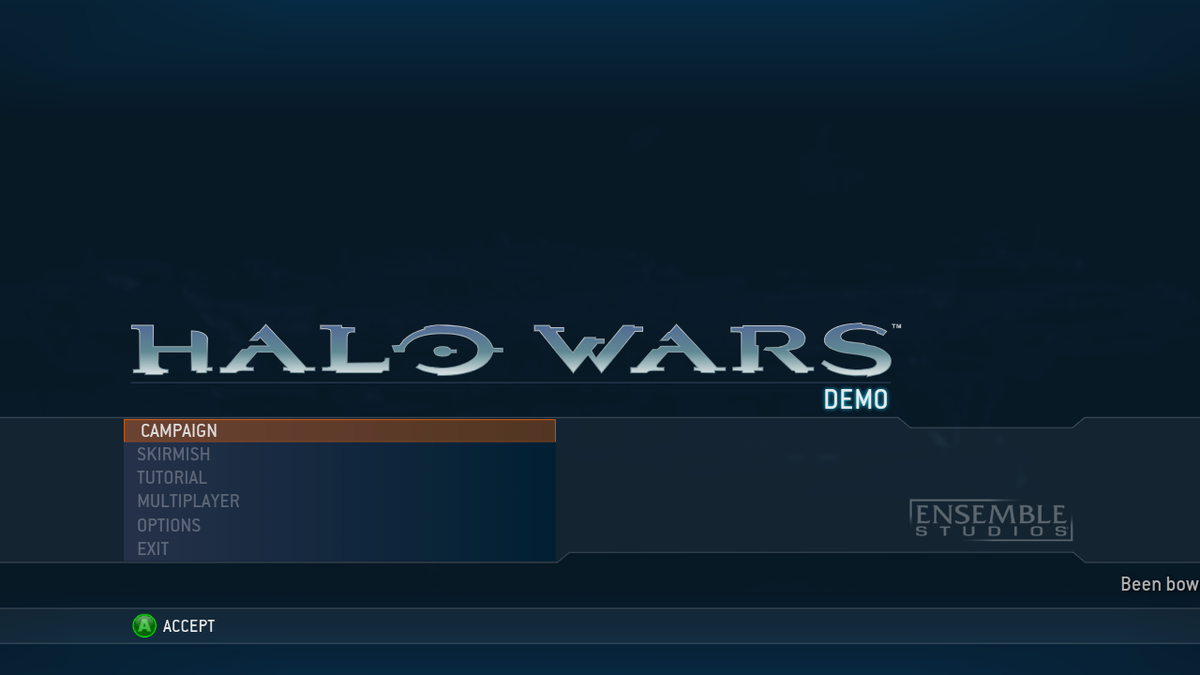 Halo Wars Demo - Halopedia, the Halo wiki