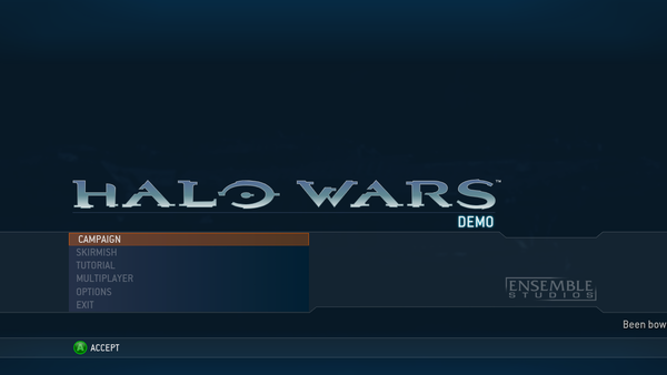 Halo Wars Demo - Halopedia, the Halo wiki