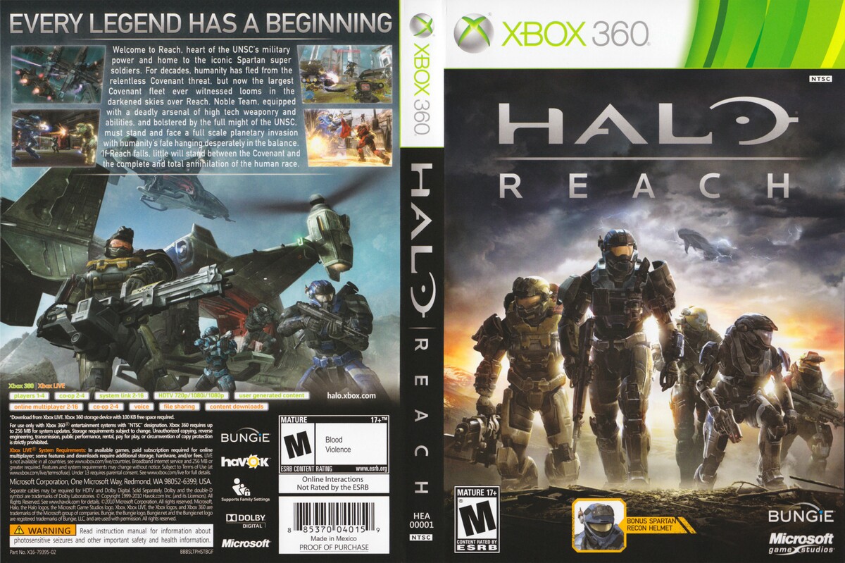 File:HaloReach-GameCover.jpg - Halopedia, the Halo wiki