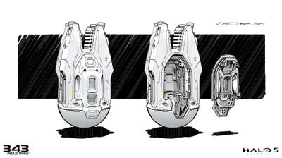 M9407 Single Occupant Independent Entry Vehicle - Vehicle - Halopedia ...