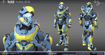 Reaper - Armor - Halopedia, the Halo wiki