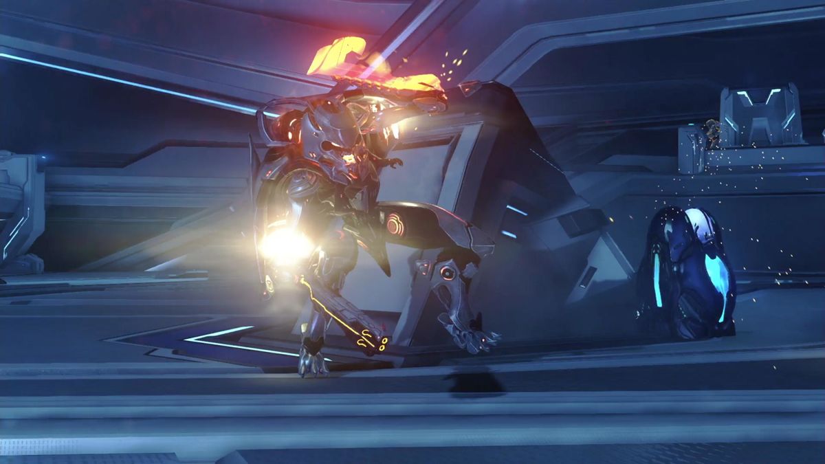 File:Promethean Knight taking fire.jpg - Halopedia, the Halo wiki