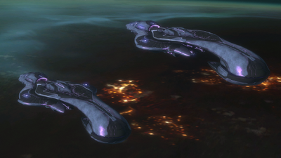 Unidentified Covenant assault carrier class - Ship class - Halopedia ...