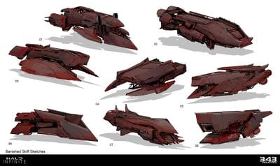 Qavardu Workshop war-skiff - Vehicle - Halopedia, the Halo wiki