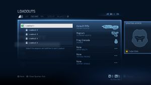 Loadout - Halopedia, the Halo wiki