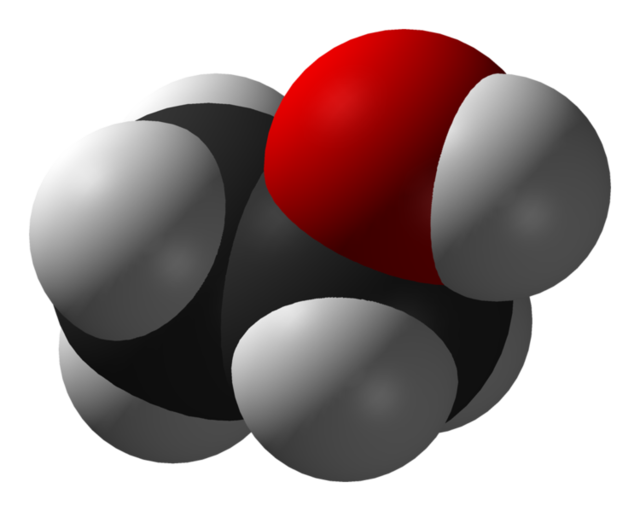 Ethyl Alcohol Molecule