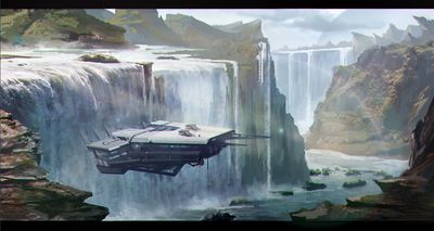 Waterfall - Multiplayer map - Halo 3 - Halopedia, the Halo wiki