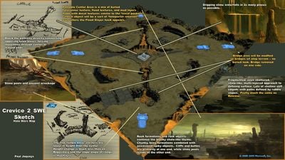 Crevice - Multiplayer map - Halopedia, the Halo wiki