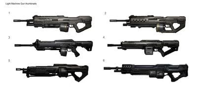 M739 SAW - Weapon - Halopedia, the Halo wiki