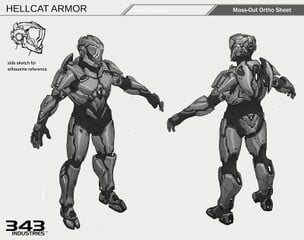 Hellcat - Armor - Halopedia, the Halo wiki