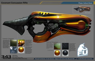 Concussion rifle - Halopedia, the Halo wiki