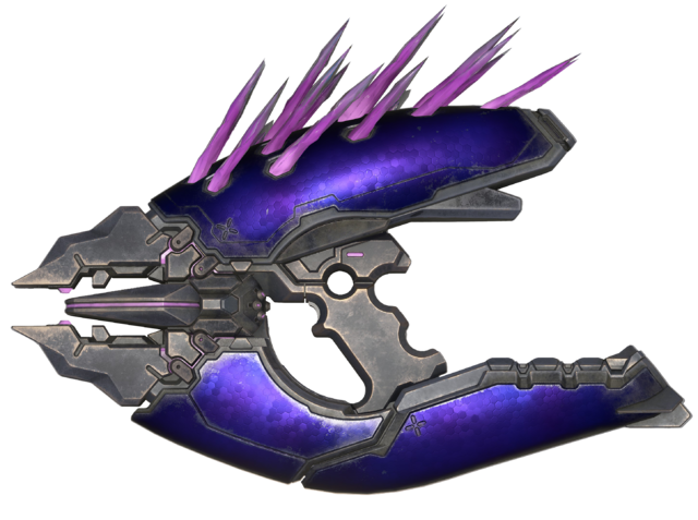 Posu'gelka-pattern needler - Weapon - Halopedia, the Halo wiki