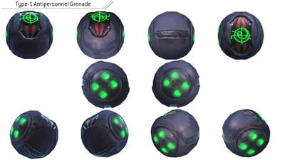 Type-1 plasma grenade - Weapon - Halopedia, the Halo wiki