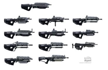 MA37 assault rifle - Weapon - Halopedia, the Halo wiki