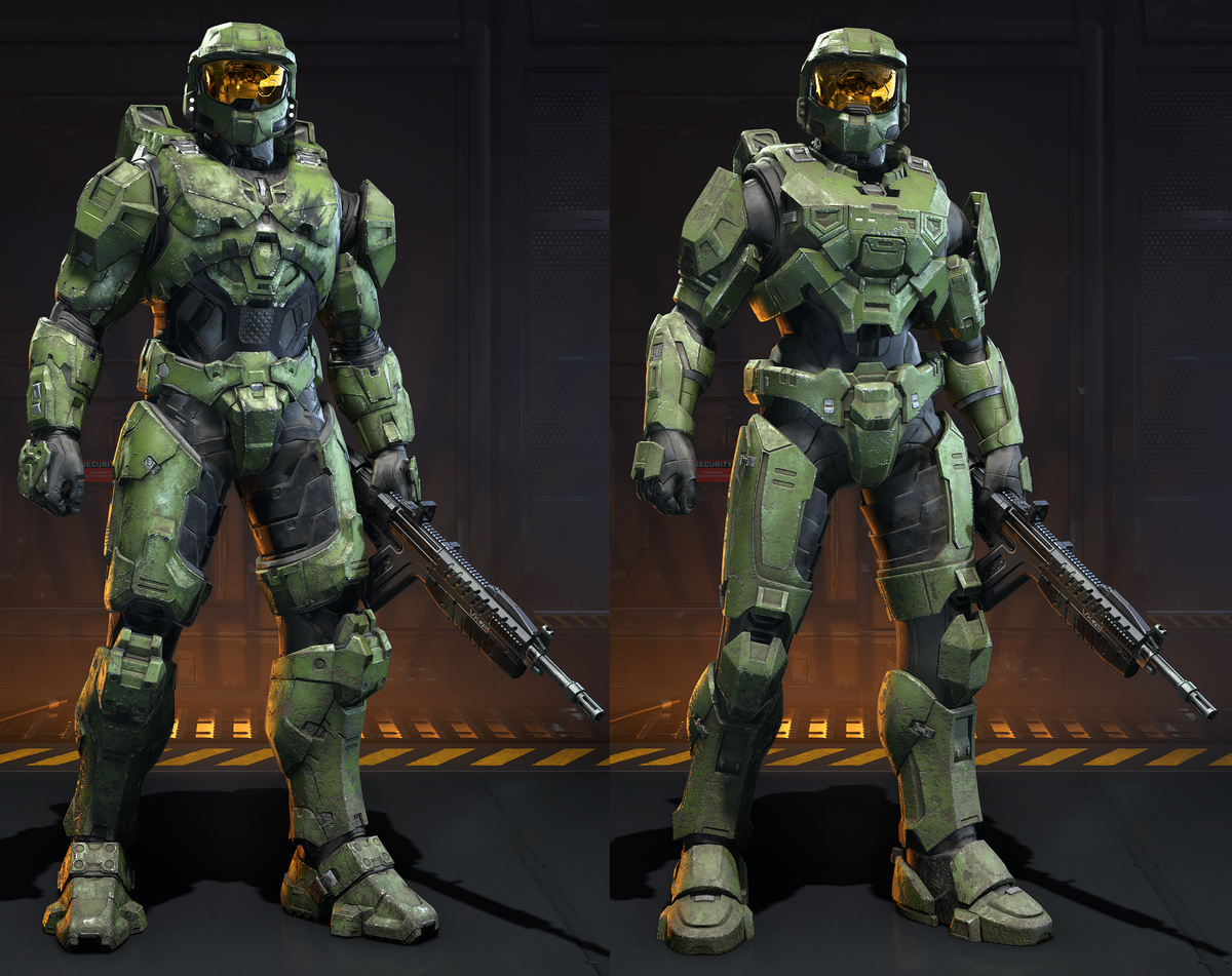 File:HINF - Mark VI GEN1 and GEN3 comparison.png - Halopedia, the Halo wiki
