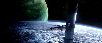 Space elevator - Halopedia, the Halo wiki