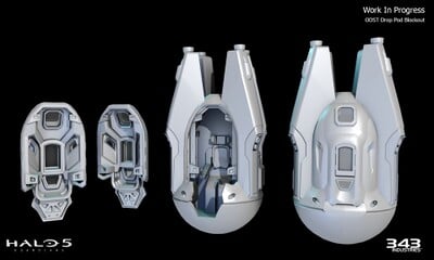 M9407 Single Occupant Independent Entry Vehicle - Vehicle - Halopedia ...