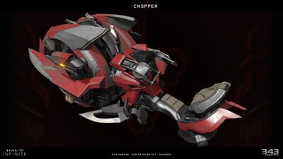 Bolroci Workshop Attack Bike - Vehicle - Halopedia, the Halo wiki
