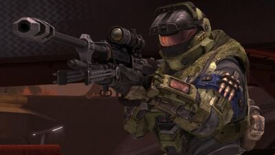 SRS99-AM sniper rifle - Weapon - Halopedia, the Halo wiki