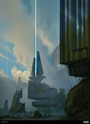 Beacon tower - Halopedia, the Halo wiki