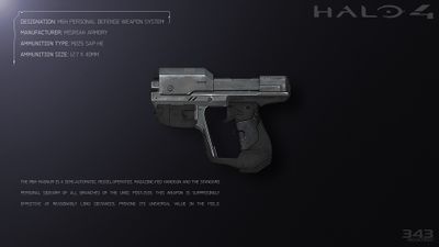 M6H magnum - Weapon - Halopedia, the Halo wiki
