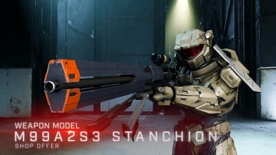 M99A2S3 Special Application Scoped Rifle - Weapon - Halopedia, the Halo ...