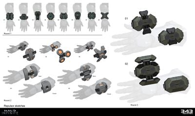 Repulsor - Equipment - Halopedia, the Halo wiki