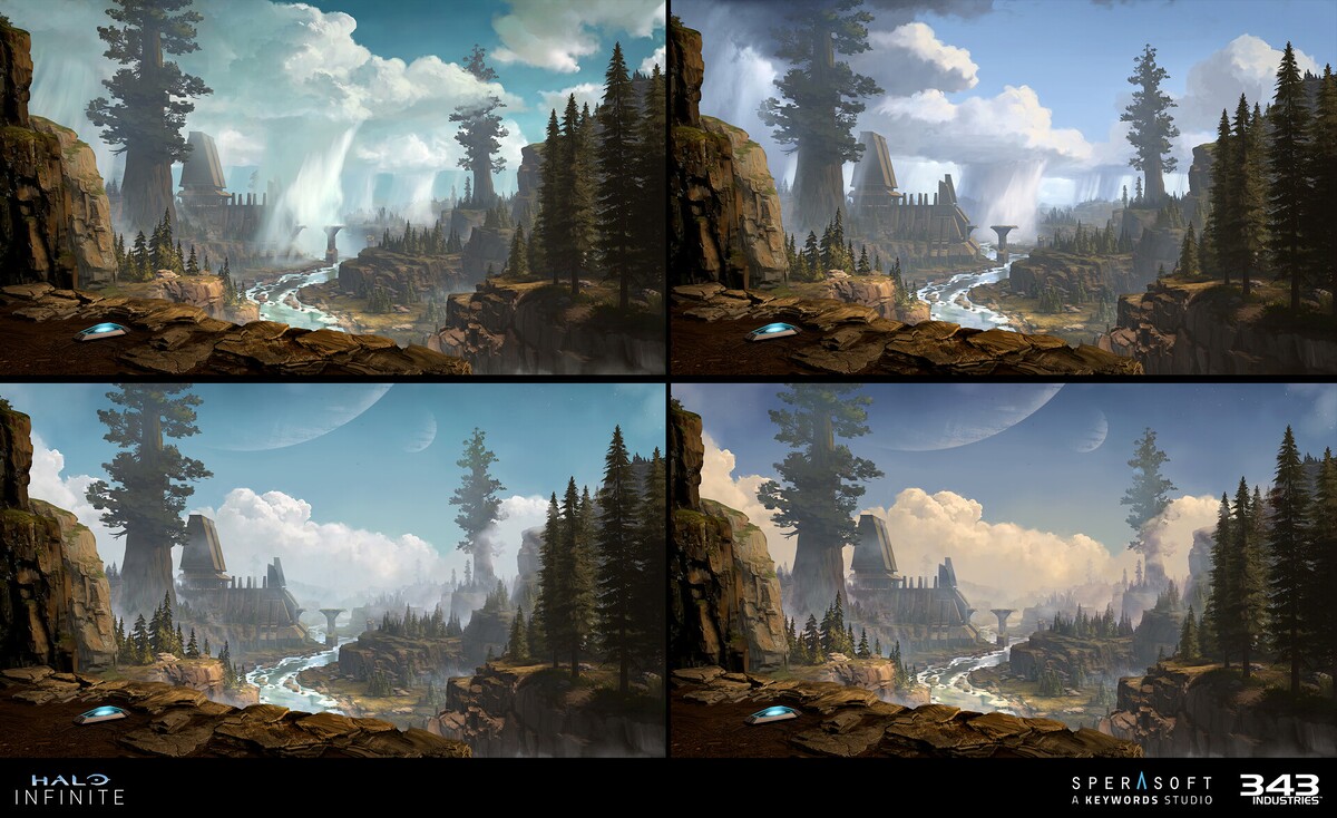 File:HINF Concept ForestDistantTemple3.jpg - Halopedia, the Halo wiki