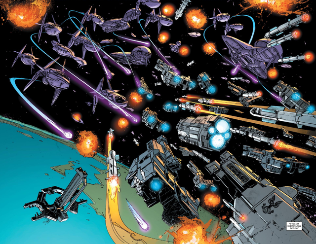Space battle over Reach - Conflict - Halopedia, the Halo wiki
