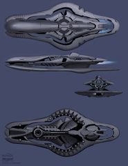 Ceudar-pattern heavy corvette - Ship class - Halopedia, the Halo wiki