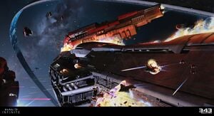 Battle for Zeta Halo - Conflict - Halopedia, the Halo wiki