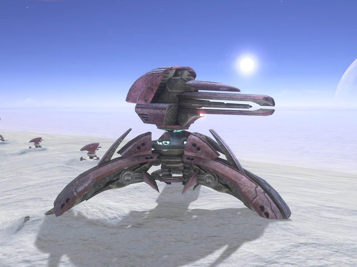 Shuku-pattern sentry turret - Weapon - Halopedia, the Halo wiki