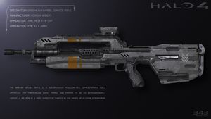 BR85HB battle rifle - Weapon - Halopedia, the Halo wiki