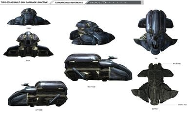 Zurdo-pattern Mortar Tank - Vehicle - Halopedia, the Halo wiki