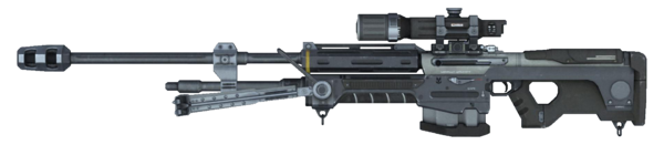 SRS99-AM sniper rifle - Weapon - Halopedia, the Halo wiki
