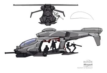 UH-144 Falcon - Vehicle - Halopedia, the Halo wiki