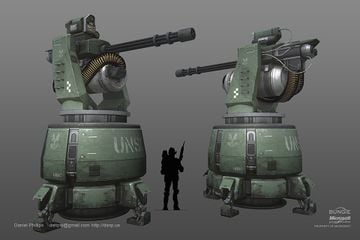 M71 Anti-Aircraft Gun - Weapon - Halopedia, the Halo wiki