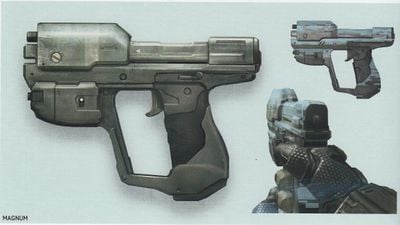 M6H magnum - Weapon - Halopedia, the Halo wiki