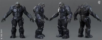 Jiralhanae armor - Halopedia, the Halo wiki