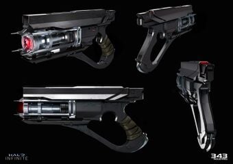 Sicatt Workshop Disruptor - Weapon - Halopedia, the Halo wiki