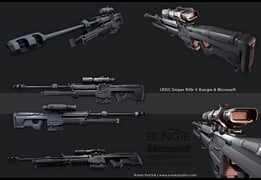 SRS99-AM sniper rifle - Weapon - Halopedia, the Halo wiki