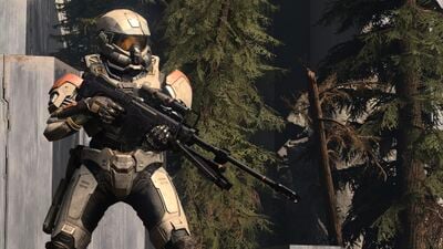 SRS99-S7 AM sniper rifle - Weapon - Halopedia, the Halo wiki