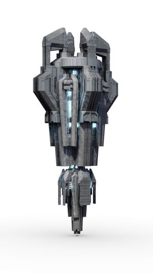Forerunner starship - Halopedia, the Halo wiki