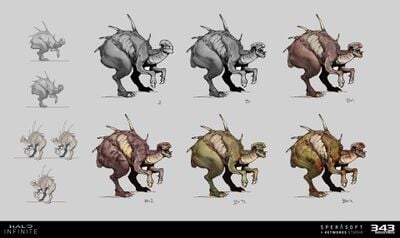 Thorn beast - Halopedia, the Halo wiki