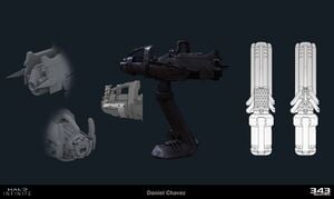 Grenflekt Workshop Meat Shredder - Weapon - Halopedia, the Halo wiki